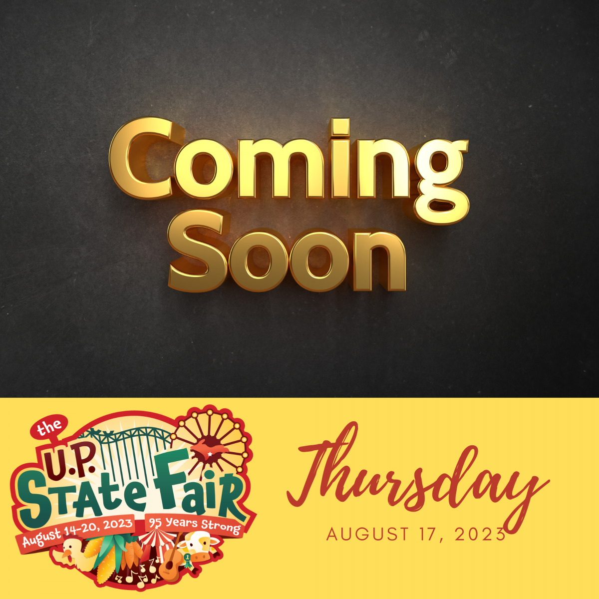 Schedules | UP State Fair